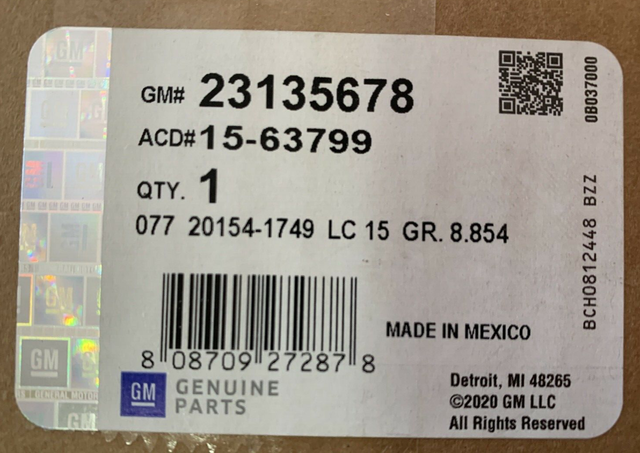 Genuine GM Heater Core 23135678 for sale online | eBay