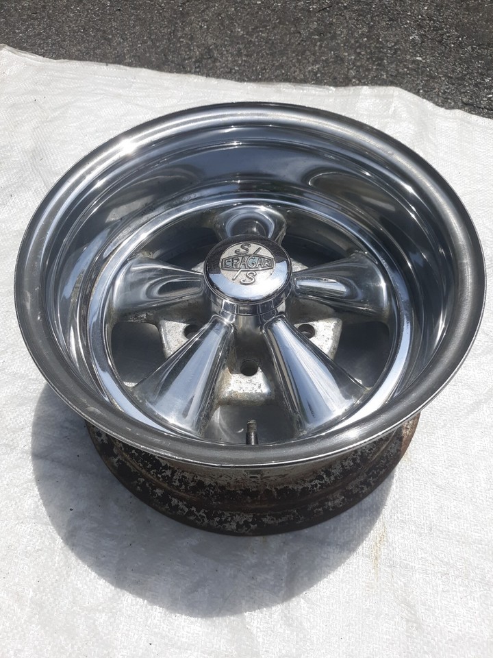 Cragar SS Wheels Deep Dish 14x7 Chevy Pair | eBay