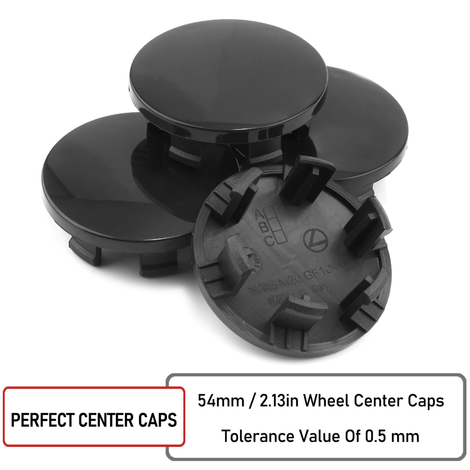 4pcs 54mm(2 3/16in) Wheel Center Caps for Spider Italia 308GTB Gran ...