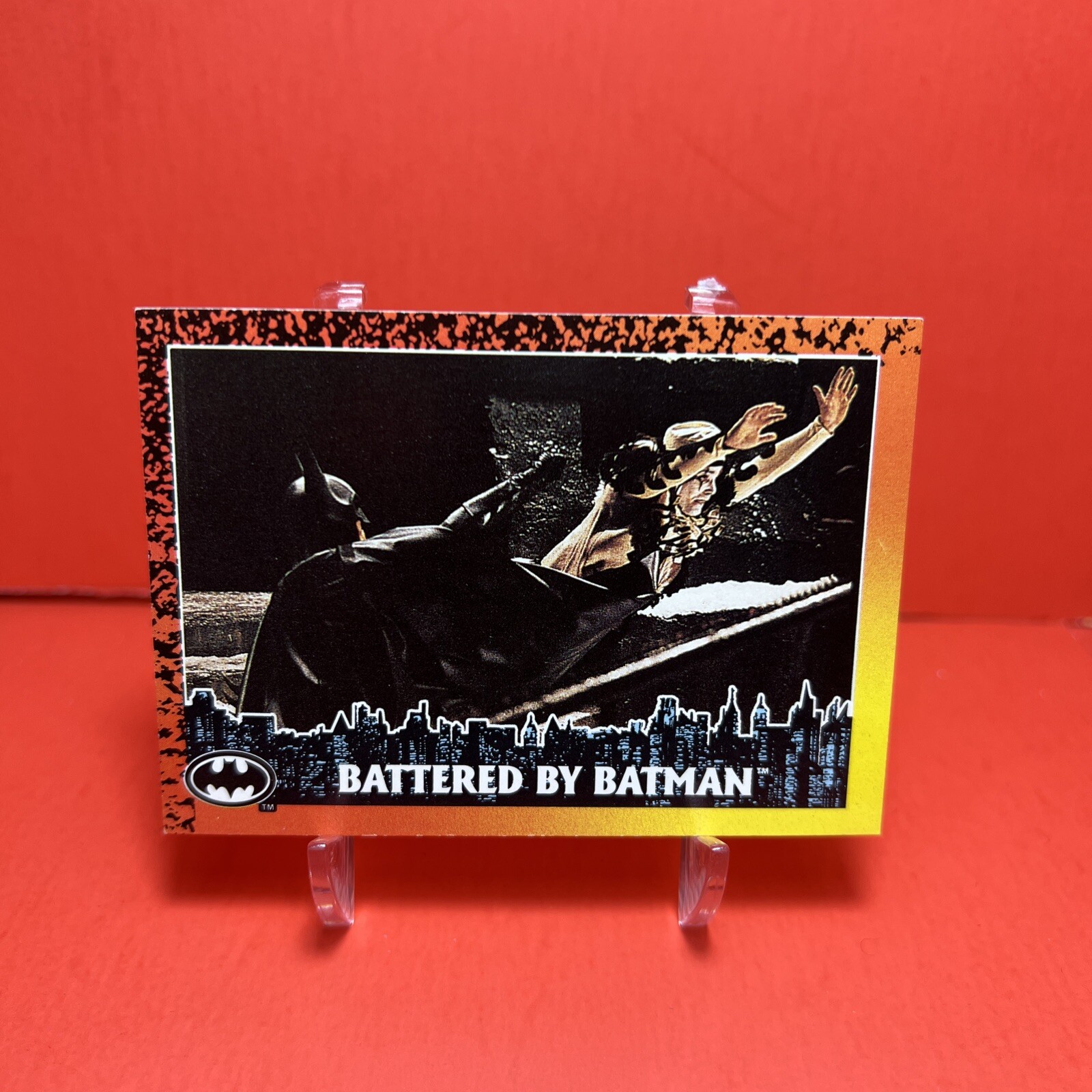 1992 Topps Batman Returns Battered By Batman #76 EX🦄 | eBay