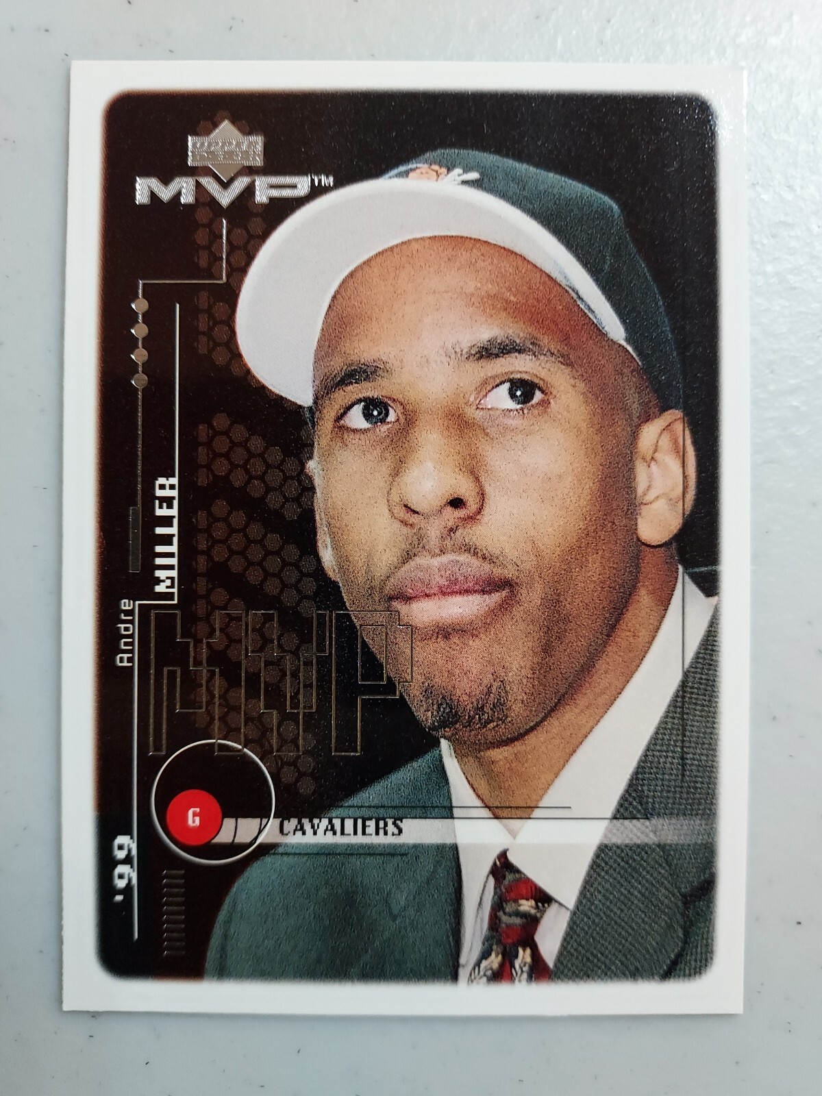 1999-00 Upper Deck MVP #214 Andre Miller Rookie Card Cleveland ...