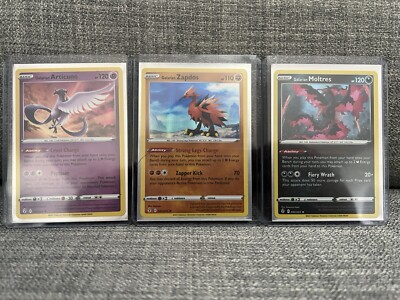 Legendary Birds Pokemon Cards Set | eBay