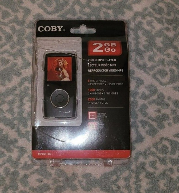 Coby MP601 Black (2 GB) Digital Media Player for sale online | eBay