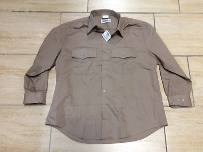 AGSU Army Green Service Uniform Men's Shirt Long Sleeve Uniform Size 18 ...