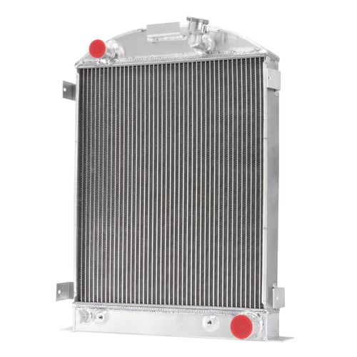 3 Row Aluminum Radiator for 30-1938 Ford Model A 2.2L 3.3L Chevy Engine ...