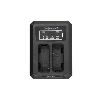 ProMaster Dually Charger - USB for Nikon EN-EL14 | eBay