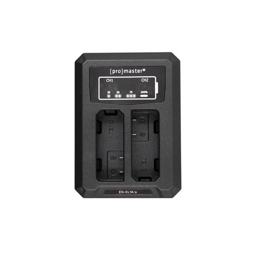 ProMaster Dually Charger - USB for Nikon EN-EL14 | eBay