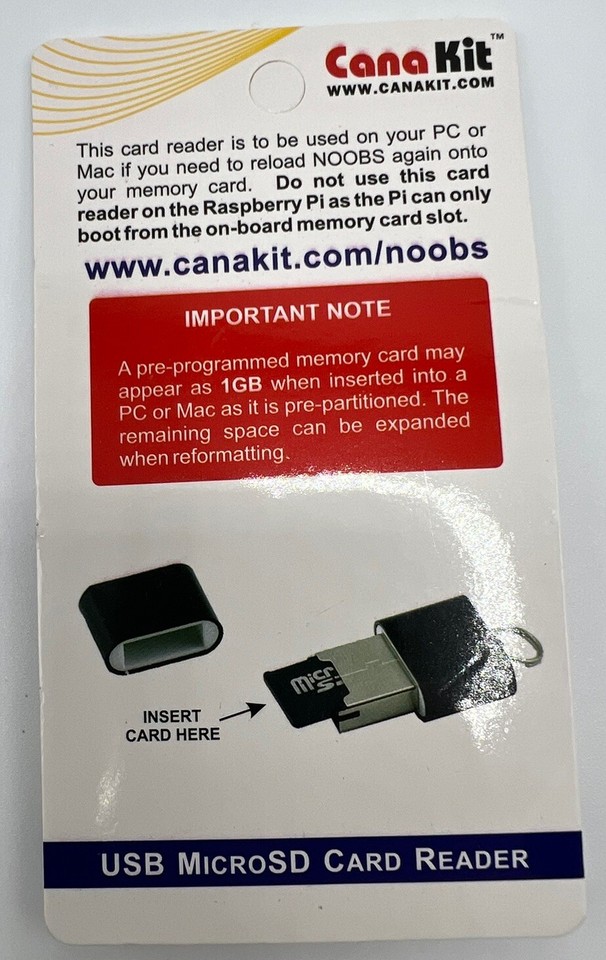 CanaKit Micro SD Card Reader USB | eBay