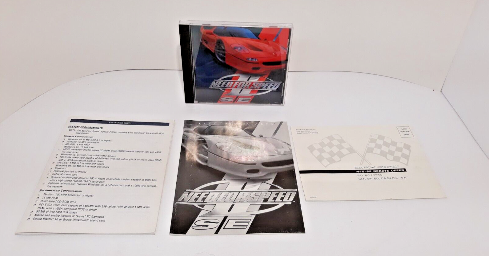 Need For Speed 2 II Special Edition SE PC CD-ROM Game Windows 95 NFS | eBay