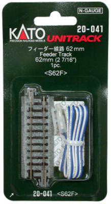 Kato #20-041 Feeder Track 2 7/16" (62mm) (1pc) N Scale UniTrack | eBay