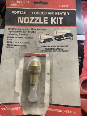 PP206 HA3006 Fuel Nozzle Kit for 2003~2008 35000 BTU Reddy/DESA ...