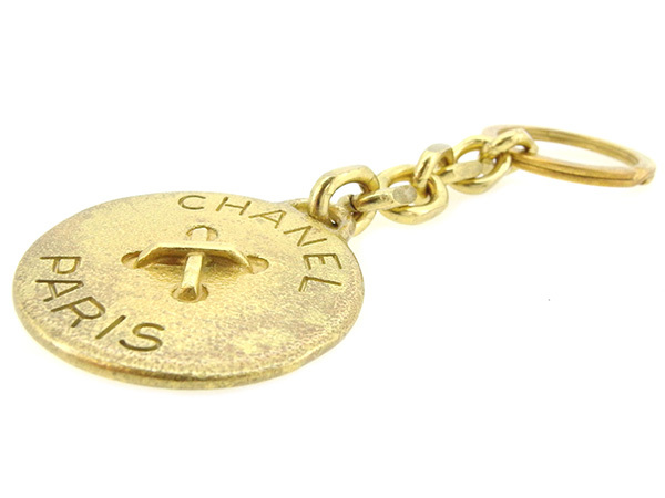 Chanel key ring Key holder Gold Woman Authentic Used T1467 | eBay
