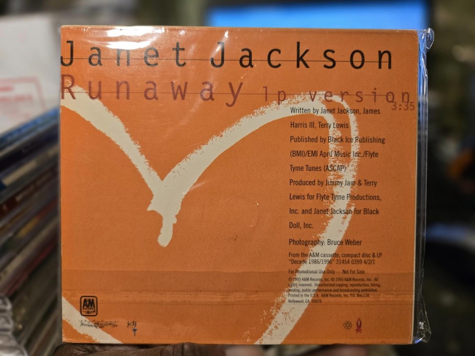 Janet Jackson Runaway CD Single | eBay
