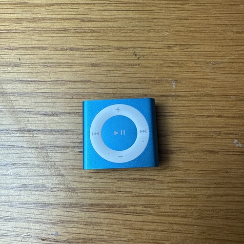 Apple A1373 iPod Shuffle 4th Generation 2GB iPod MP3 Player - BLUE ...