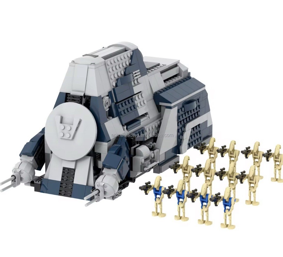 Trade Federation Droid Carrier Building Block Set – Star Wars Inspired ...