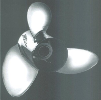 Michigan Wheel 993042 Apollo Stainless Propeller 3-Blade 14.4 x 15"P ...