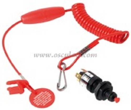 EMERGENCY CUT OFF SWITCH LANYARD OUTBOARD KILL CORD IGNITION FLOATING ...