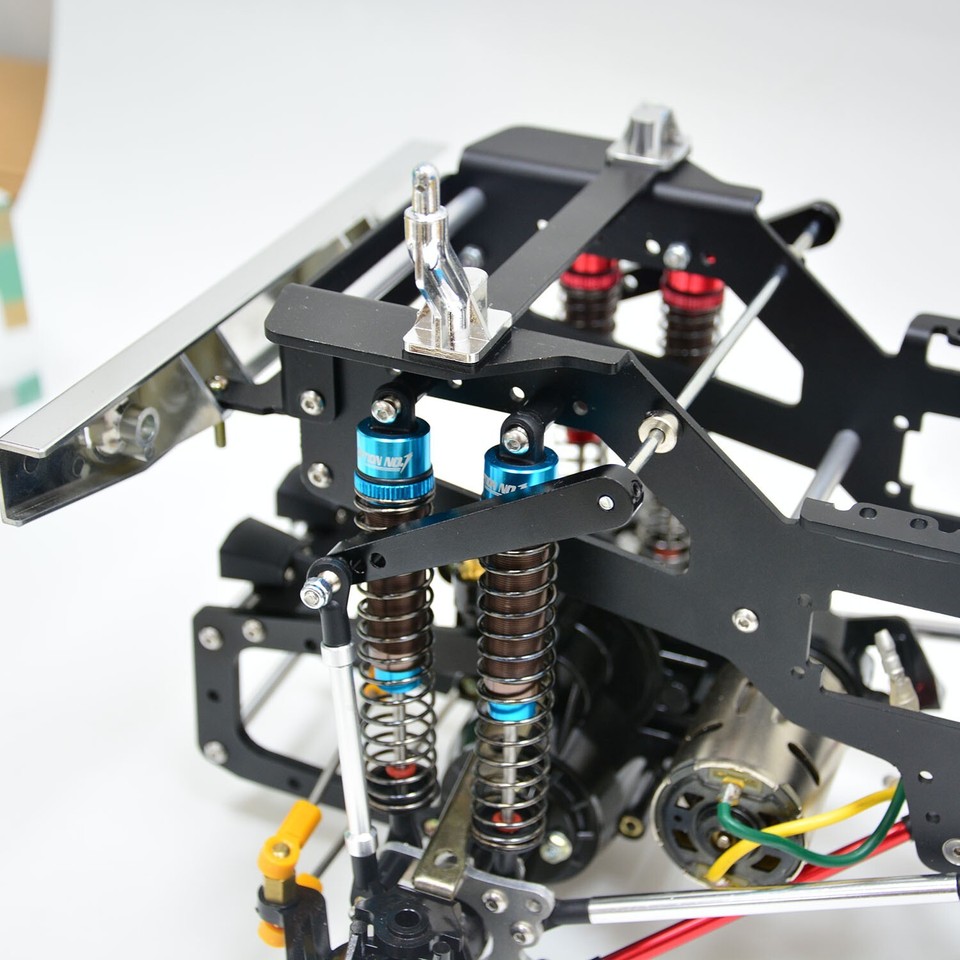 Aluminum Anti Roll Bar Kit For Tamiya Clodbuster BullHead Truck Model ...