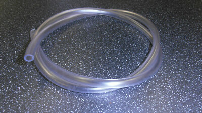 Classic Motorcycle Fuel Pipe clear 6mm i/d 1 meter length 6mm i/d 8mm o ...