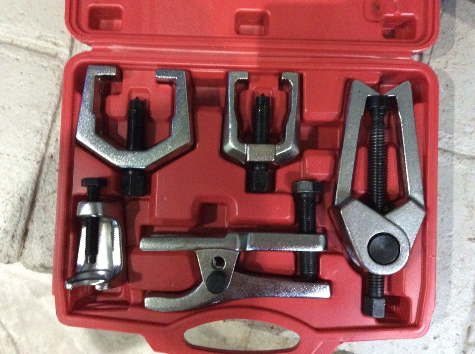 5 Pcs OMT Arm Puller Ball Joint Separator Tie Rod Front End Service ...