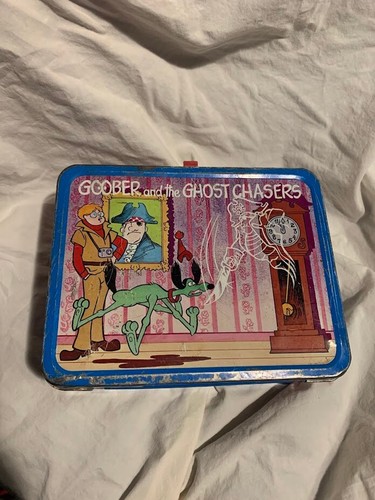 VTG 1974 GOOBER AND THE GHOST CHASERS INCH HIGH PRIVATE EYE METAL LUNCH ...