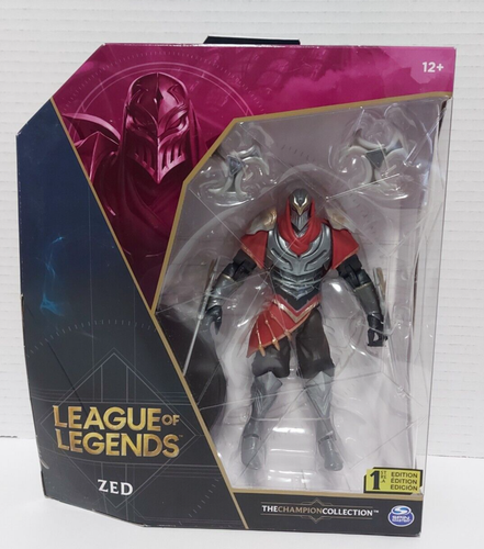 League of Legends Zed 6'' Inch Action Figure - Spin Master LOL 1st ...
