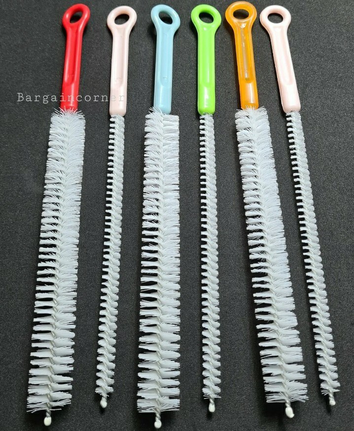 Nylon Tube Spiral Brush Bottle Sink Drains Pipe Cleaning Brushes 2Size ...