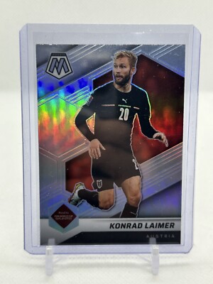 Konrad Laimer 2021-22 Panini Mosaic FIFA Road To The World Cup Silver ...