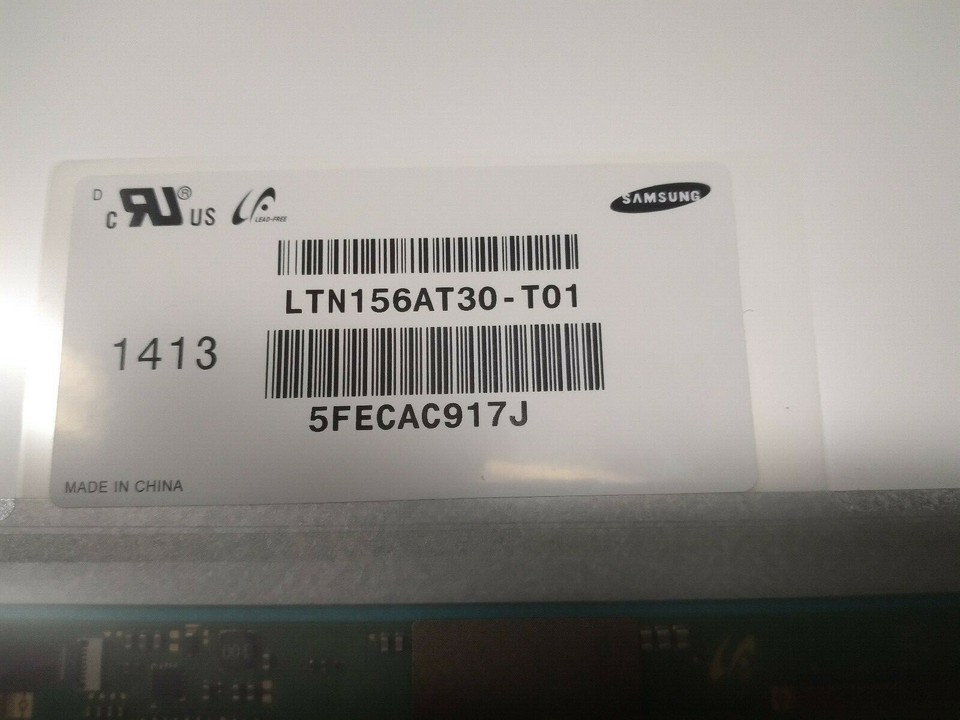 Samsung LTN156AT24-T01 15.6" Laptop LCD Screen 22265448007| eBay