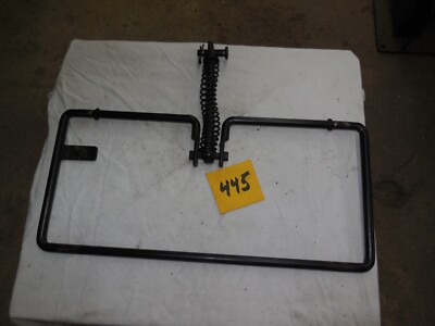 John Deere 425 445 455 HOOD HINGE ASSEMBLY WITH BRACKET & SPRING ...