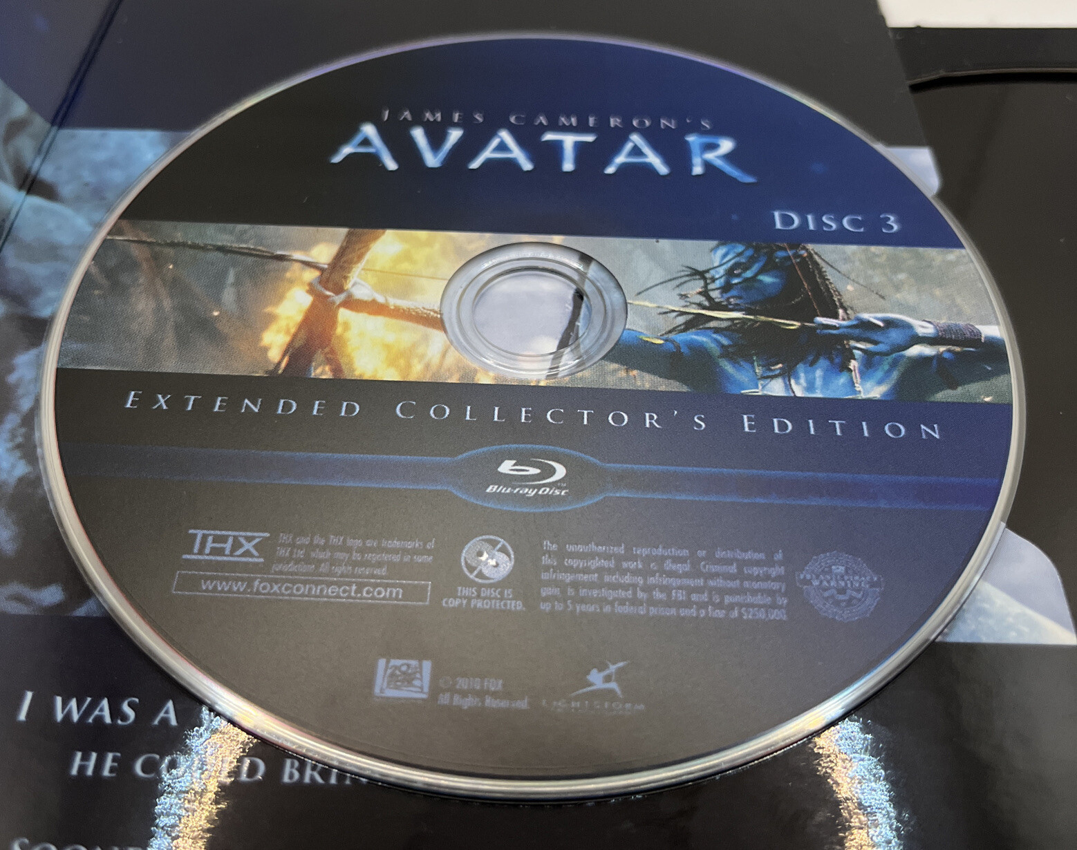 🔥 Avatar Extended Collector's Edition (Blu-ray, 2009, 3-Disc Set w ...