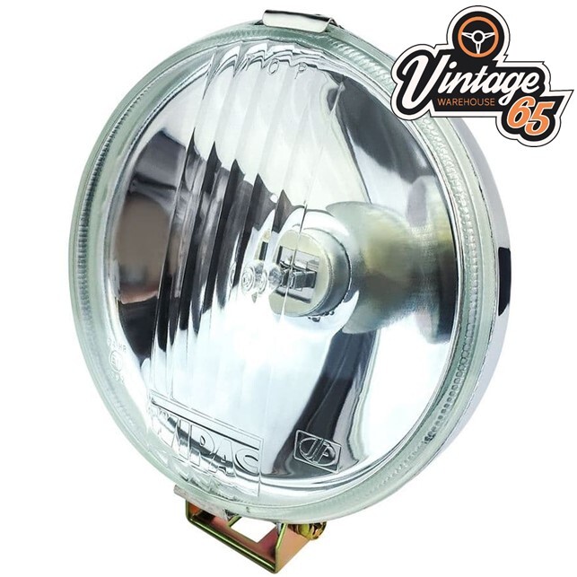 Classic Car Genuine Wipac New Front Chrome Fog Light Driving Lamp Cover ...