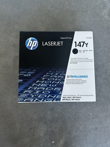 Genuine HP 147Y Extra High Yield Black Laserjet Toner Cartridge W1470Y ...