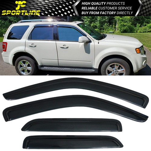 Fits 01-12 Ford Escape Window Visors 4Pc Set Acrylic | eBay