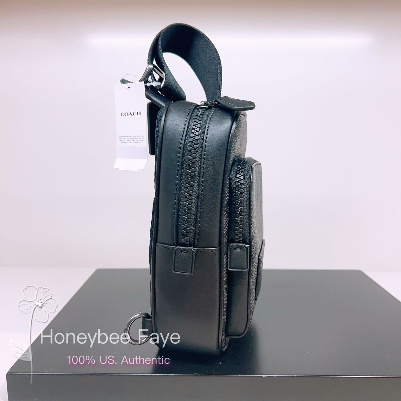 NWT Coach Track Pack 14 In Signature Canvas | eBay