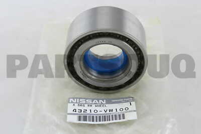 43210VW100 Genuine Nissan BEARING-REAR AXLE,INNER 43210-VW100 | eBay