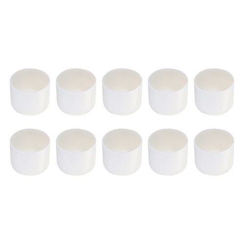 Screw Thread Protector Cover Rubber End Caps 1 1/2"(38mm) ID/White ...