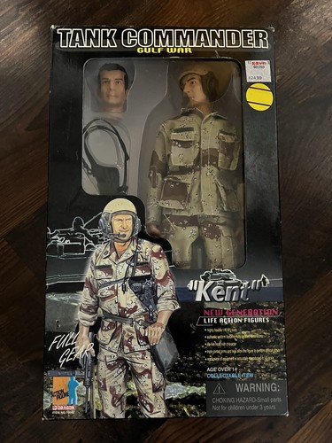 Dragon 1/6 US Army Gulf War Tank Commander KENT Full Gear 70097 NEW ...