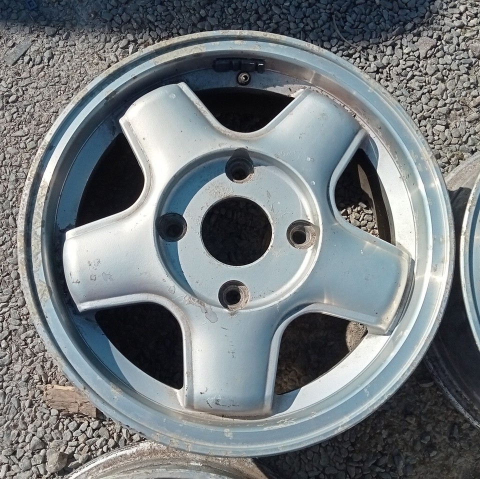 Revolution RFX 15" Alloy Wheels 4x130 15x5.5j Skoda Estelle VW Beetle ...