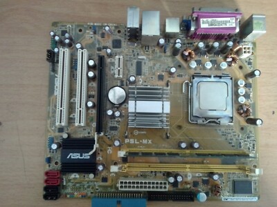 ASUS P5L-MX MOTHERBOARD + CPU + RAM | eBay