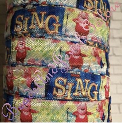 Sing ribbon inspired sing grosgrain Sing bow cartoon ribbon cartoon ...