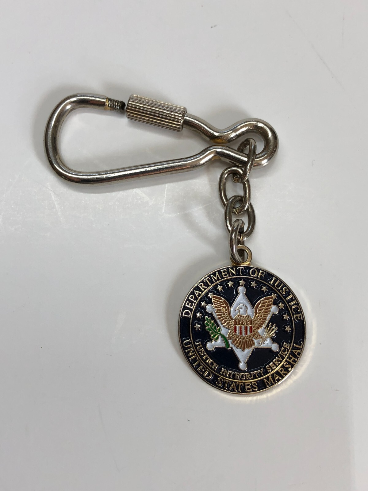 Department of Justice United States Marshal Key Chain | eBay