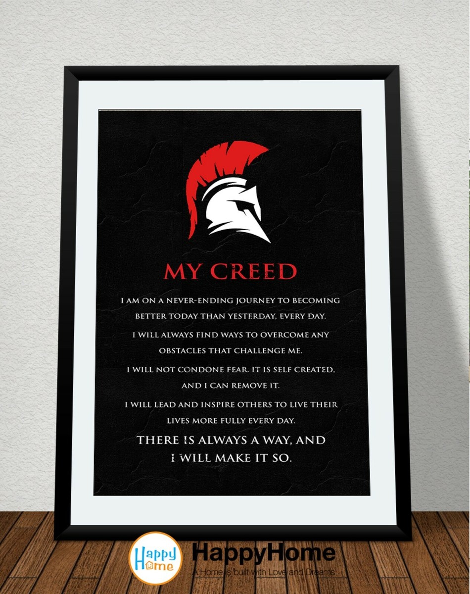 Personal Creed Quotes Personal Creed For Persistence, Self Empowerment