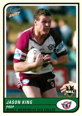 2005 MANLY SEA EAGLES NRL Card JASON KING | eBay Australia