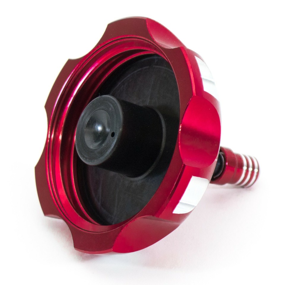 TRX 450R 400EX 400X 700XX Billet Gas Cap Alba Racing Red 408 T6 R | eBay