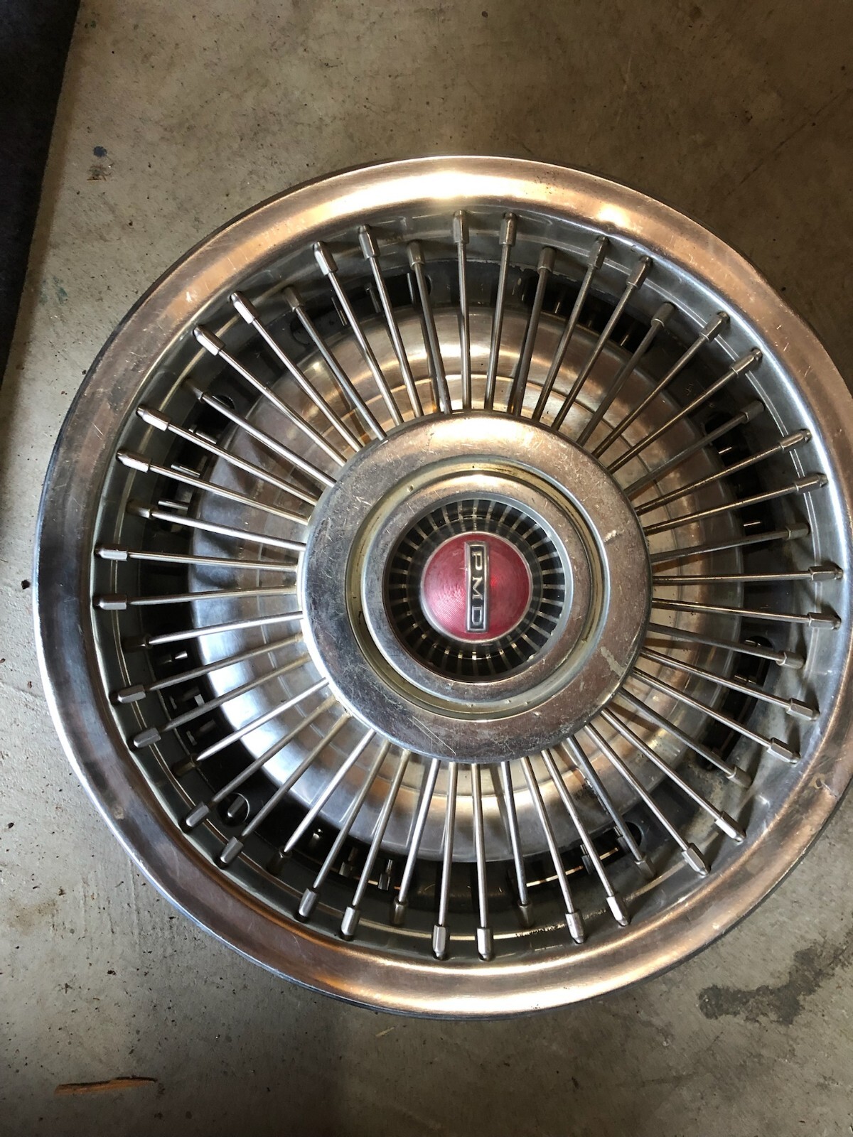 Set of 2 Pontiac PMD 14 Inch Wire Spoke Hubcaps Wheel Covers 551842 for ...