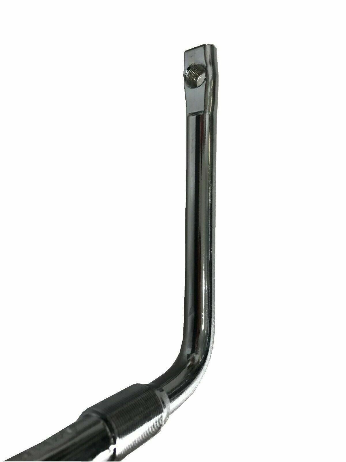 CDHPOWER Brushed Alum 2.4L Bicycle Gas Tank Frame & Wide Crank Assembly ...