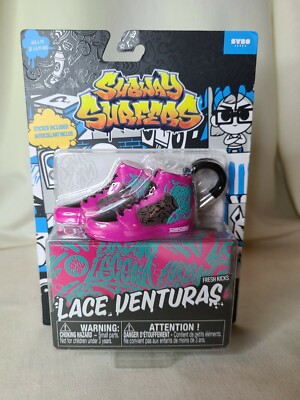 Lace Venturas Subway Surfers MINI FRESH KICKS Backpack Clip Keychain ...