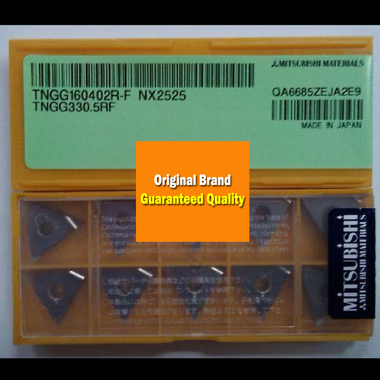 10PCS / BOX Original MITSUBISHI TNGG160402R-F NX2525 TNGG330.5RF ...