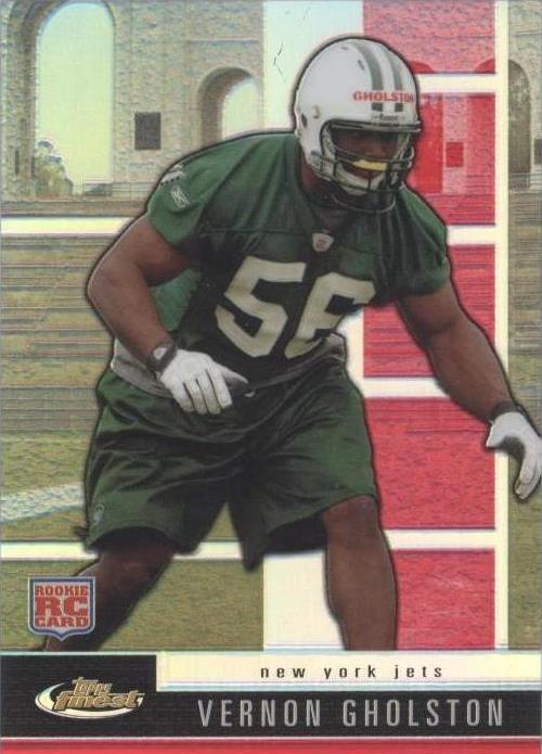 2008 Topps Finest - Rookie Refractors Vernon Gholston #146 /699 (RC ...
